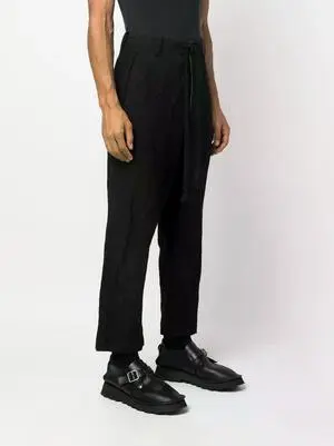 UMA WANG Drop Crotch Trousers