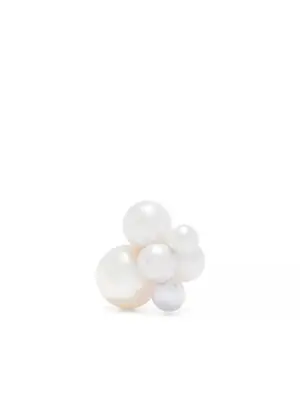 Sophie Bille Brahe 14kt Yellow Gold Bise Freshwater Pearl Single Earring - Neutrals