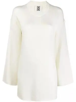 BY MALENE BIRGER Rolled-trim Knitted Jumper