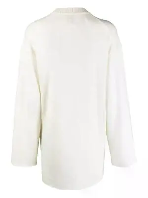 BY MALENE BIRGER Rolled-trim Knitted Jumper