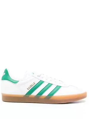 Adidas Gazelle 3-stripes Logo Sneakers - White