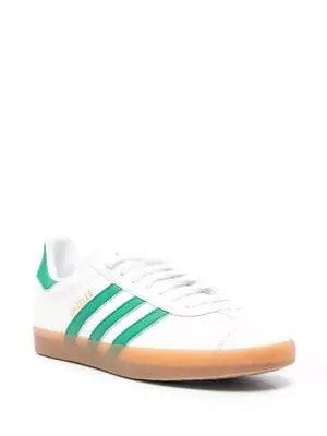 Adidas Gazelle 3-stripes Logo Sneakers - White