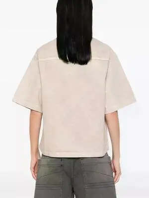 HAIKURE Button-up Shirt With Patch Pocket