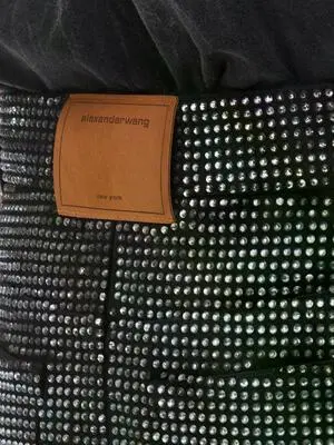 Alexander Wang Crystal-embellished Mini Skirt