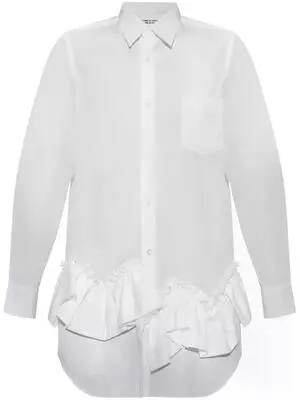 Comme Des Garçons Ruffled-trim Shirt