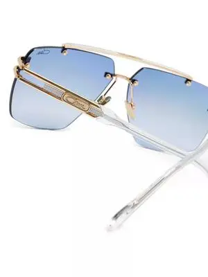 Cazal Navigator-frame Sunglasses