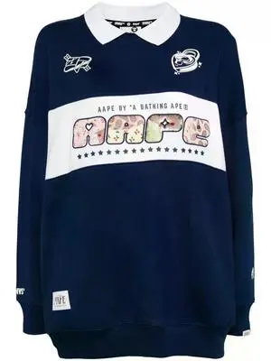 A Bathing Ape Logo Sweatshirts Hoodies For Women