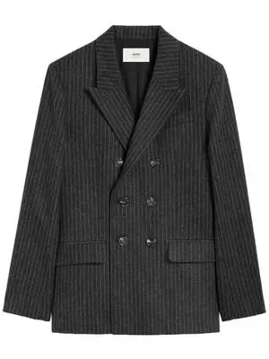 AMI Paris Double-breasted Wool Blazer