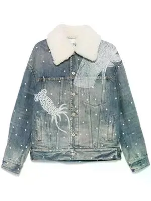 Loewe Sketch-print Denim Jacket