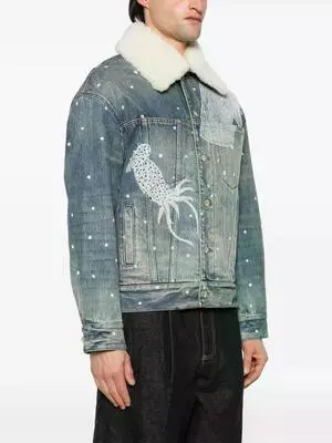 Loewe Sketch-print Denim Jacket