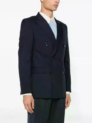 FURSAC Double-breasted Blazer - Blue