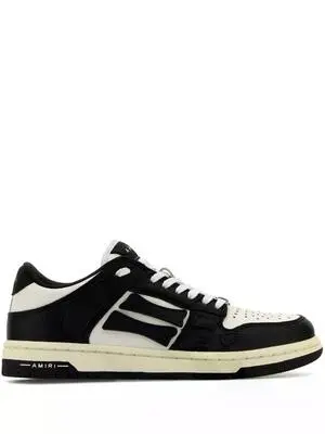Amiri Skel Top Low Sneakers - Black