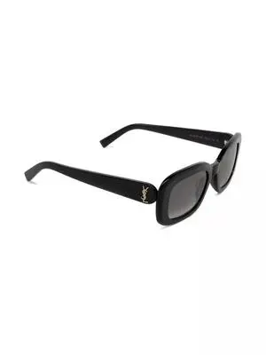 Saint Laurent Cassandre-plaque Sunglasses