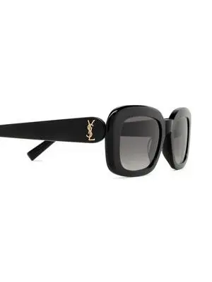 Saint Laurent Cassandre-plaque Sunglasses