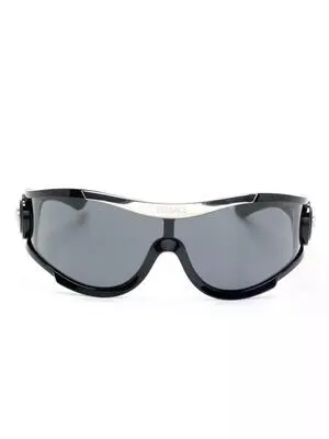 Versace Medusa Medallion Sunglasses - Black