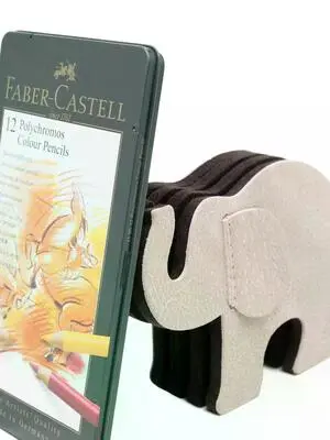 GRAF LANTZ Elephant Leather Pen Holder
