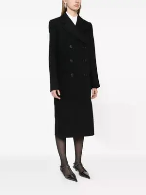 Prada Virgin Wool Double-breasted Coat