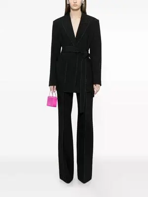 Elie Saab Topstitch Blazer
