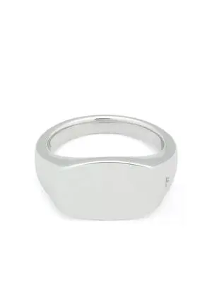 Tom Wood Michael Signet Ring - Silver