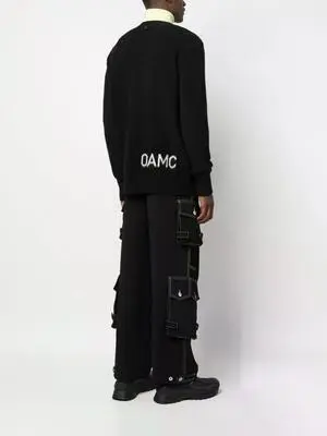 OAMC Logo-print Wool Jumper