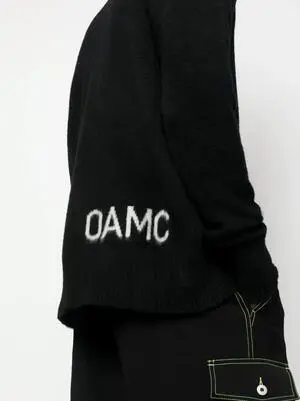 OAMC Logo-print Wool Jumper