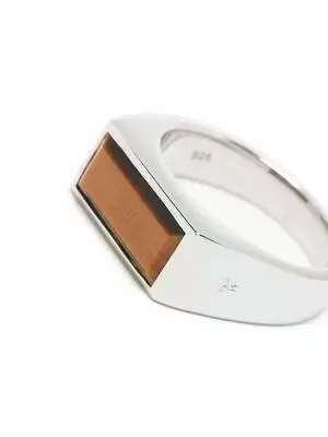 Tom Wood Peaky Tiger Eye Ring
