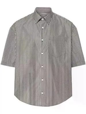 AMI Paris Striped Cotton Shirt