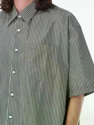 AMI Paris Striped Cotton Shirt