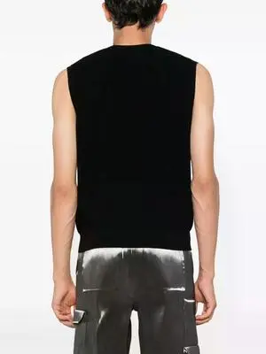 Coperni Triangle Sleeveless Knitted Top