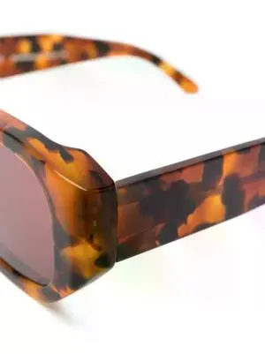 Thierry Lasry Square-frame Tinted Sunglasses