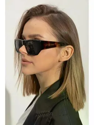 Saint Laurent Logo-print Sunglasses
