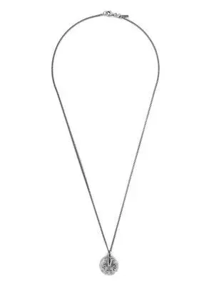 Emanuele Bicocchi Lily Coin Pendant Necklace