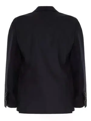 LARDINI Brooch-detail Suit - Blue