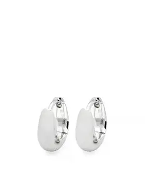 Tom Wood Ice Huggie Earrings - Silver