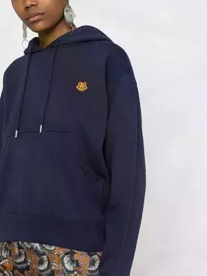 Kenzo Tiger Patch Cotton Hoodie
