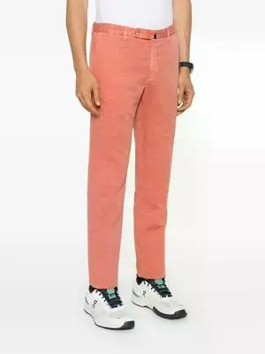 Incotex Pressed-crease Trousers - Pink