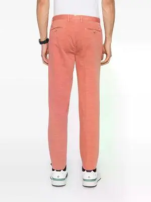 Incotex Pressed-crease Trousers - Pink