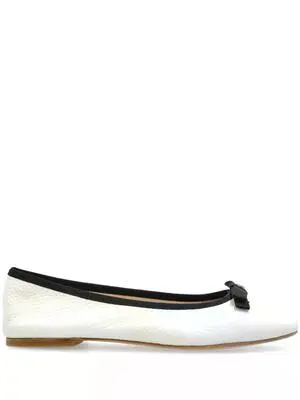 Casadei Leather Ballet Flats