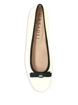 Casadei Leather Ballet Flats