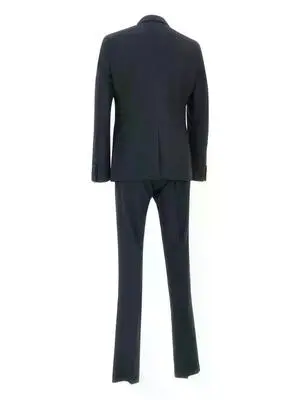 Corneliani Wool Three-piece Formal Suit - Blue