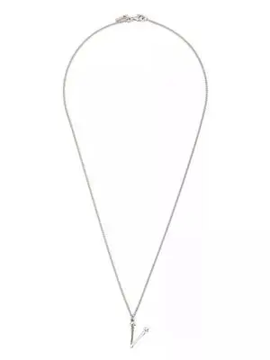 Emanuele Bicocchi Alphabet Pendant Necklace