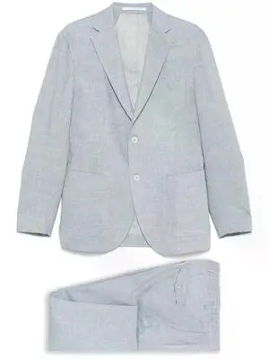 Eleventy Single-breasted Suit - Blue