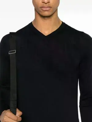 Alpha Studio Merino V-neck Sweater