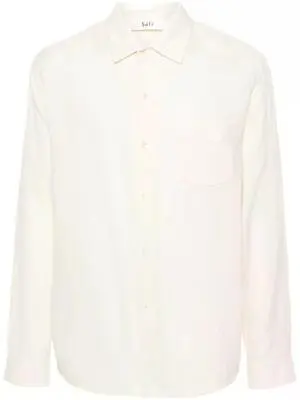 Séfr Leo Cotton Shirt - Neutrals