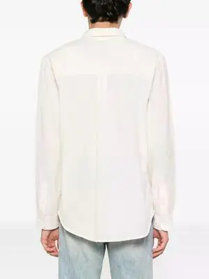 Séfr Leo Cotton Shirt - Neutrals