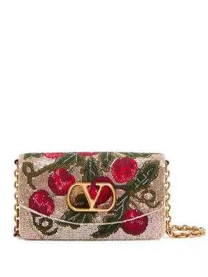 Valentino Garavani Embellished Shoulder Clutch