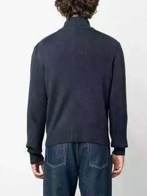 TOM FORD Half-zip Wool-silk Jumper