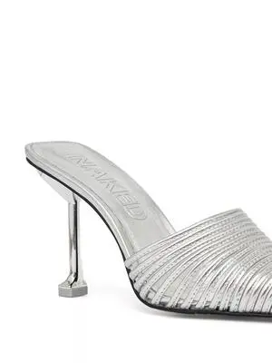 NAKED WOLFE Chromed Pumps