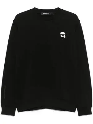 Karl Lagerfeld Ribbed Sweatshirts Hoodies For Men