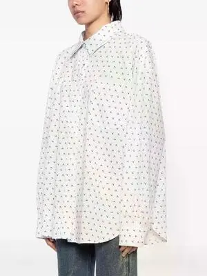 PUSHBUTTON All-over Graphic Print Shirt